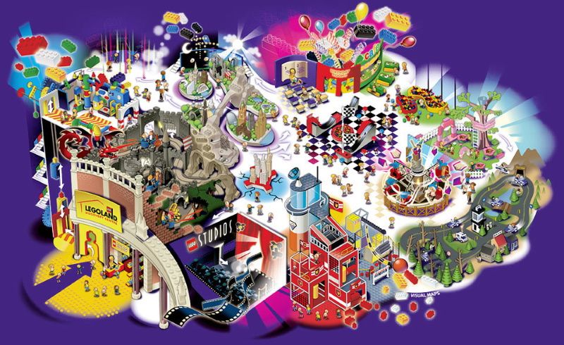 Les parcs Legoland partout dans le monde