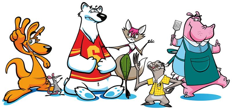 La nouvelle mascotte de Walibi