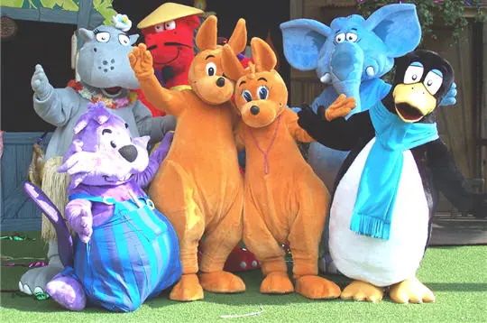 La nouvelle mascotte de Walibi